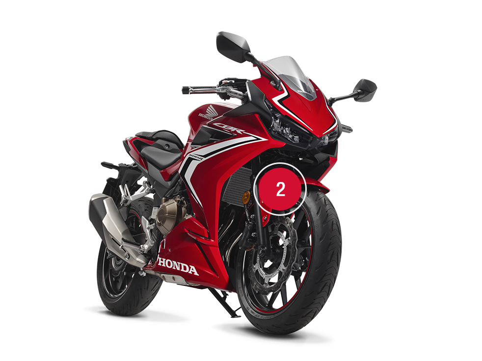 Übersicht – CBR500R – Supersport – Modellpalette – Motorräder – Honda